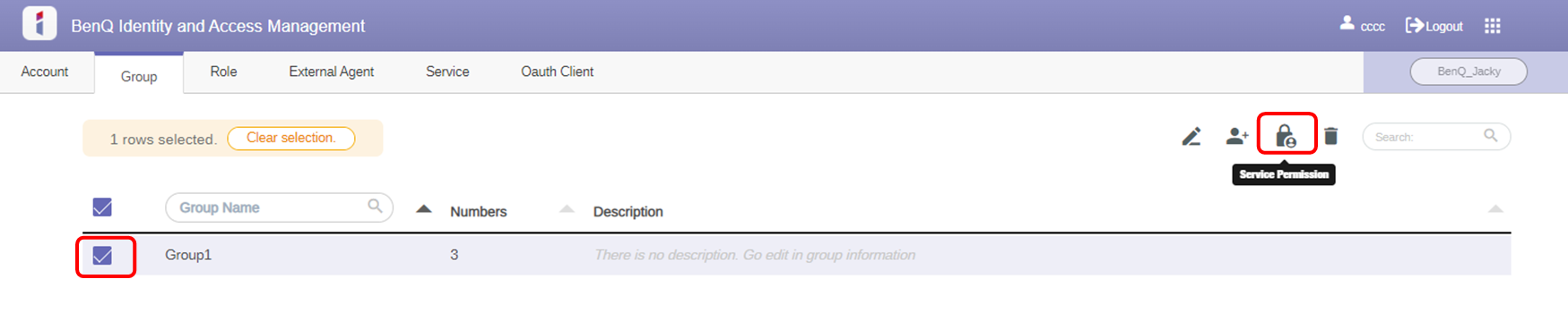 How to Set Group Permissions?
