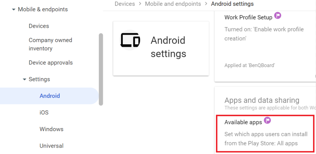[RM04/RP04] How to Manage Apps in the Google Play Store on your BenQ Boards