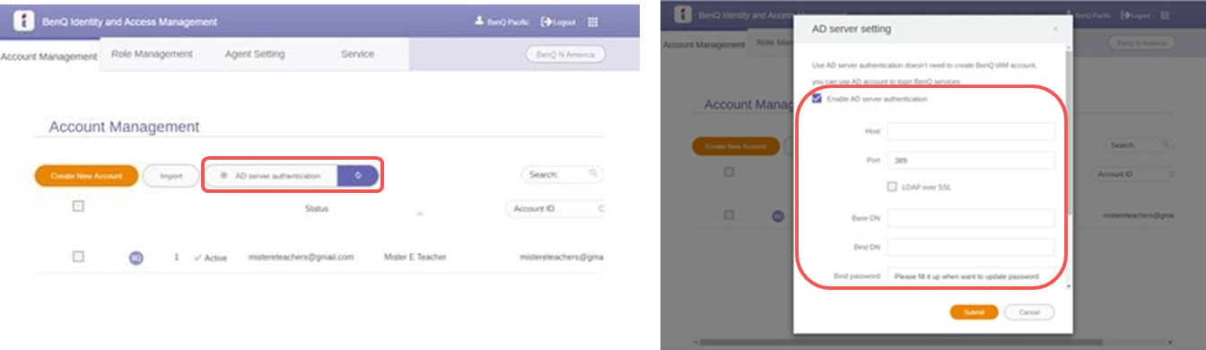 BenQ IAM Active Directory (AD) Integration Guide
