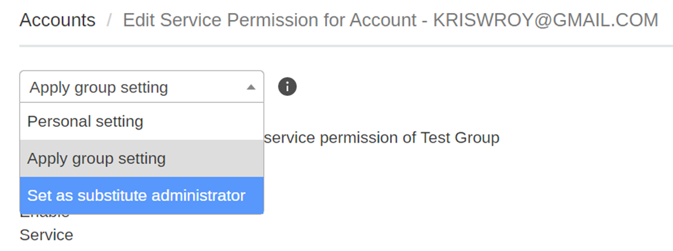 How to Change the Main Administrator Account for BenQ Cloud Services?
